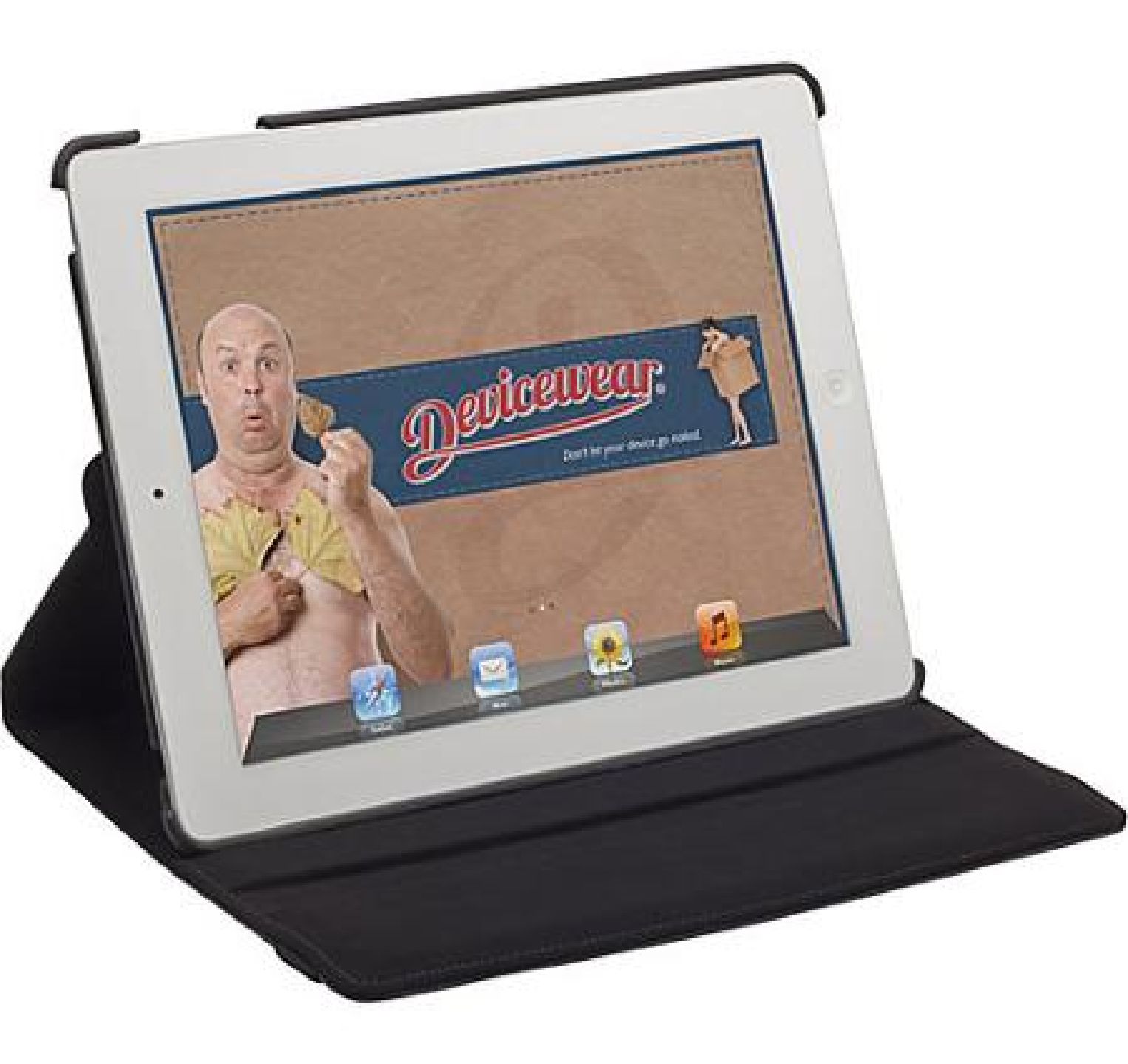Mobdisoft. Pochette TABLETTE EPT-8008 DETOUR 360° IPad2/New IPad