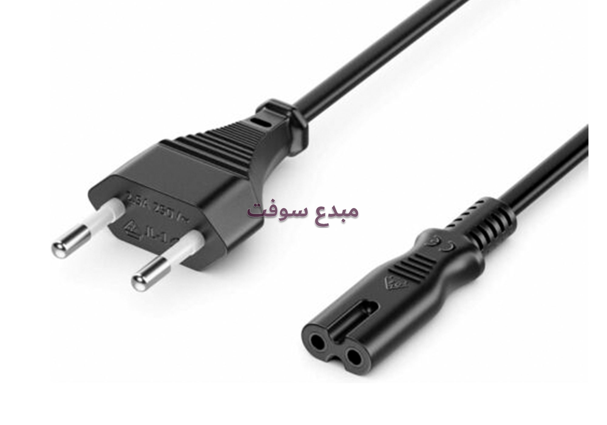 Mobdisoft. CABLE SECTEUR BI-POLAIRE 1.5M(2*1MM LOGIX NET